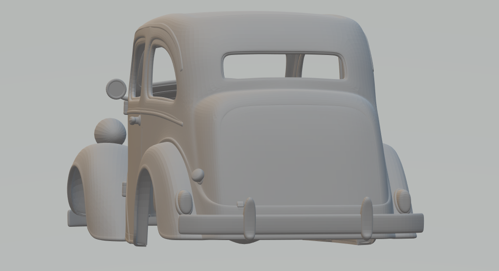 STL file Ford Anglia saloon 2door E494A 1949・3D printer model to ...