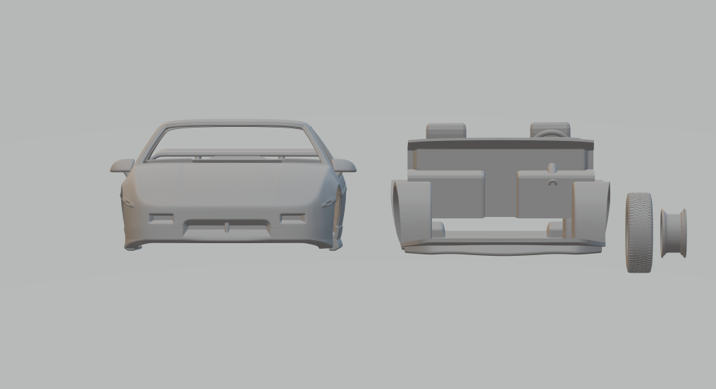 STL file Pontiac Fiero GT 1985・3D printable model to download・Cults
