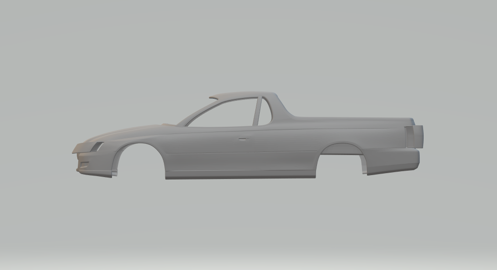 STL file holden ute 2004・3D print design to download・Cults