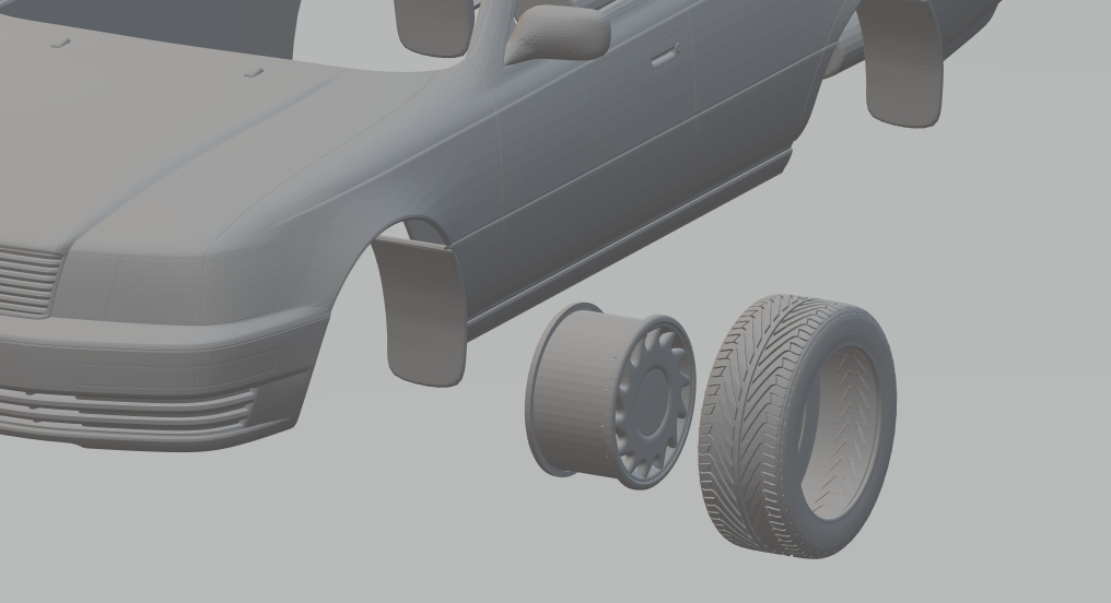 STL file lexus ls 400・3D print design to download・Cults