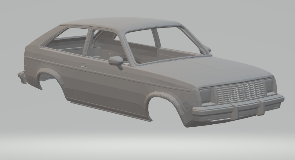 STL file chevrolet chevette・Model to download and 3D print・Cults