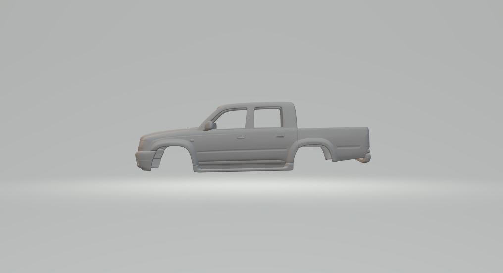 Файл STL Toyota Hilux Mk6 DoubleCab・Дизайн для загрузки и 3D-печати・Cults