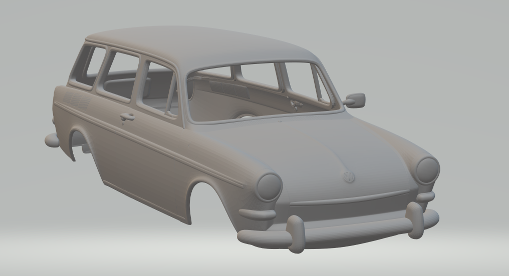STL file Volkswagen variant type 3 65・3D printable model to download・Cults