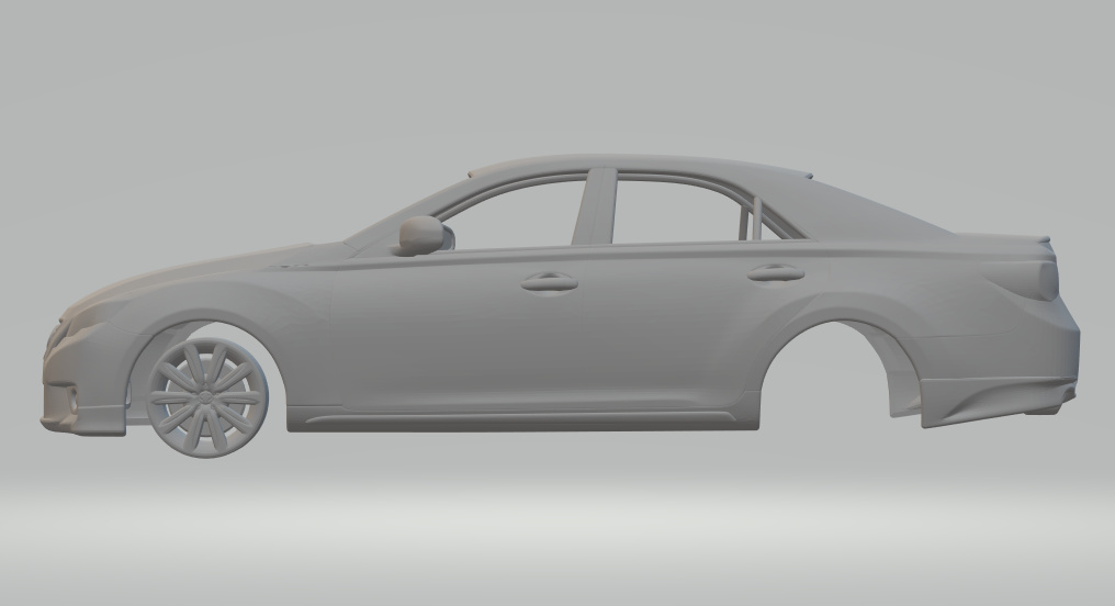 Archivo STL Toyota_Mark_X_2013 🦸・Objeto imprimible en 3D para descargar ...