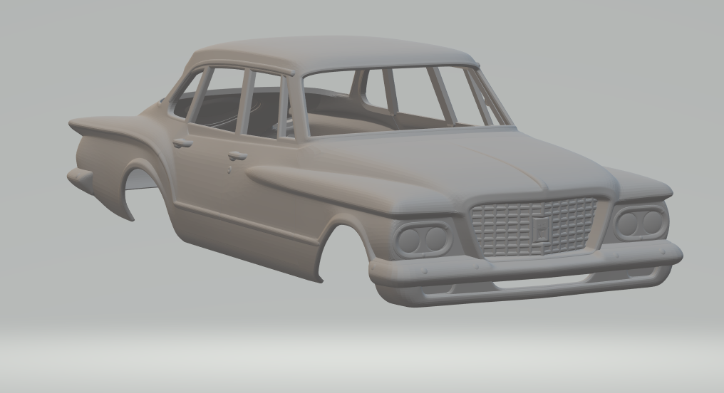 STL file plymouth valiant sedan 60・3D printable model to download・Cults