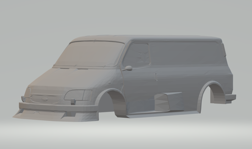 3D file Transit ford・3D print model to download・Cults