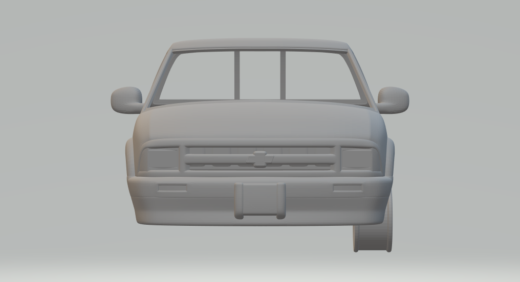 STL file Chevrolet S10 LongBed 94・Model to download and 3D print・Cults