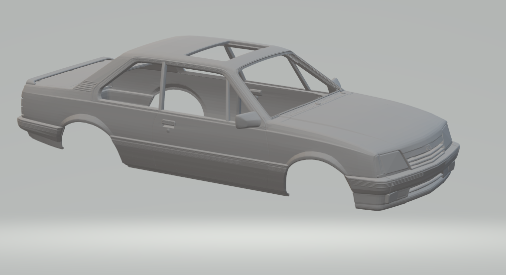 STL file chevrolet monza 2doors 🚙・3D printing design to download・Cults