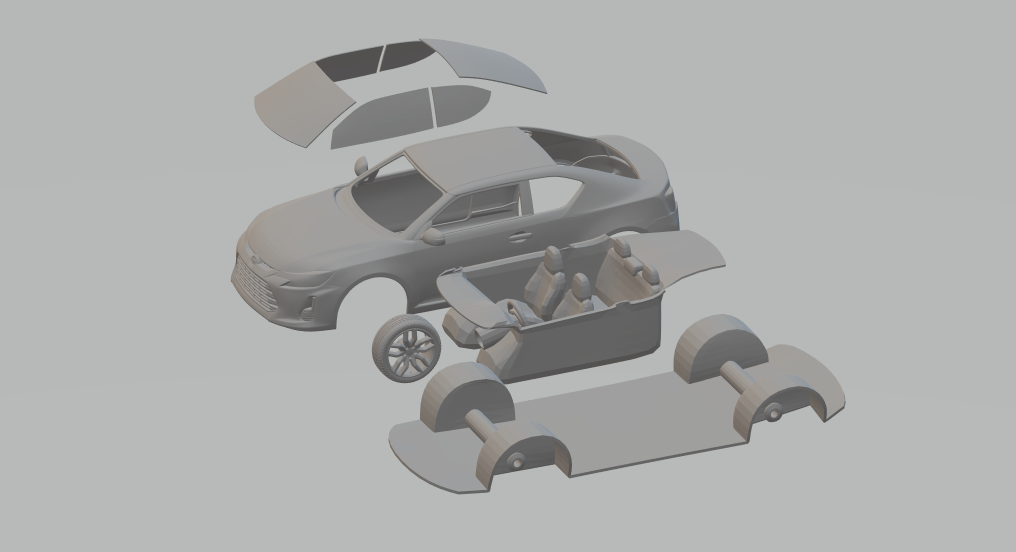 STL file Scion tc 13 kit・3D printable design to download・Cults
