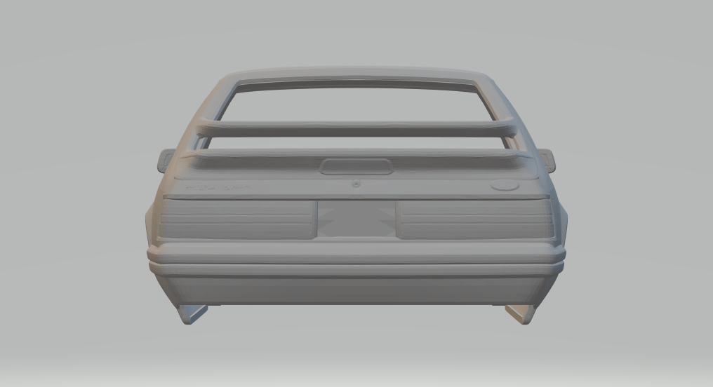 STL file ford mustang svo 86・3D printing template to download・Cults