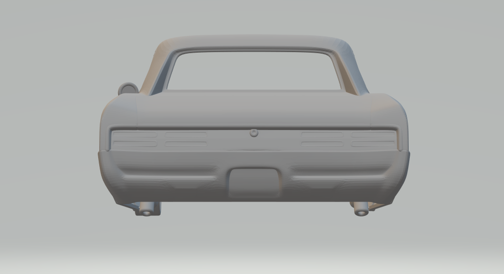 STL file pontiac gto 67・3D printing model to download・Cults