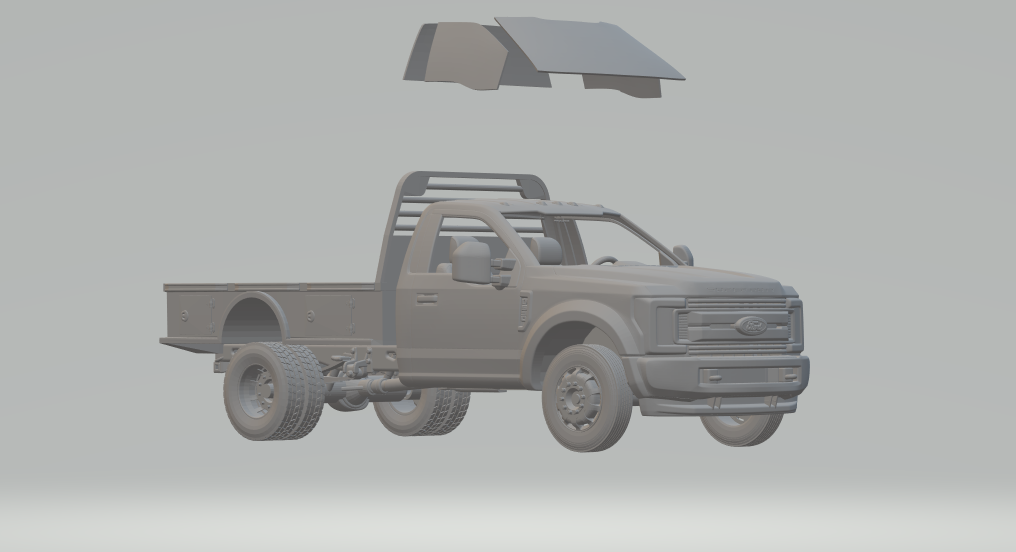 STL file ford f550 truck kit・3D print model to download・Cults