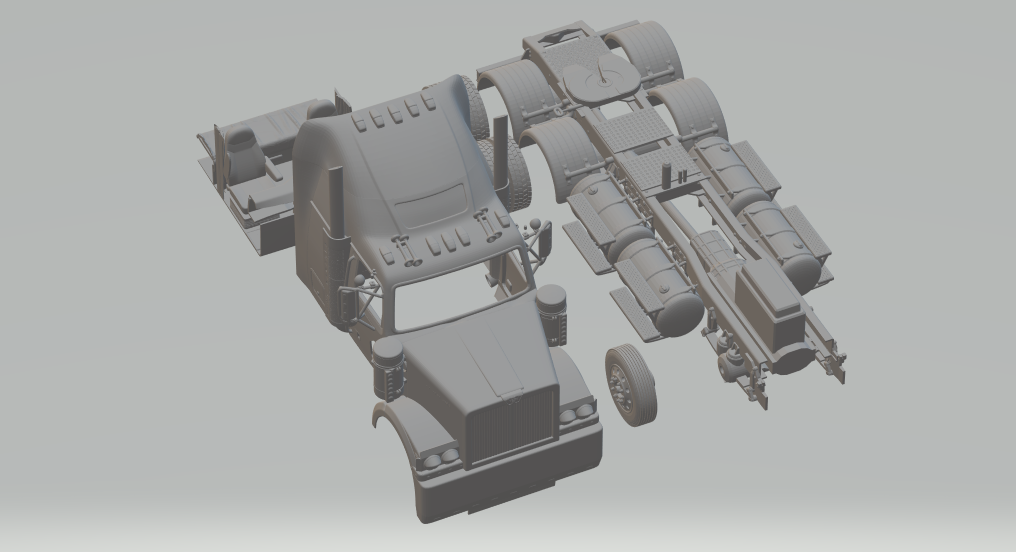 STL file western star 4800・Template to download and 3D print・Cults
