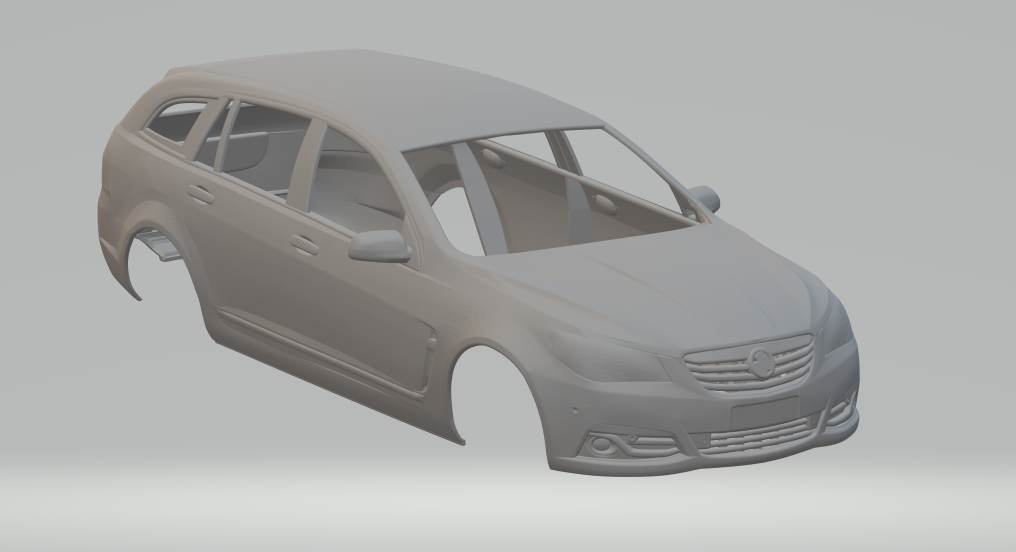 STL file holden commodore calais wagon・3D print design to download・Cults