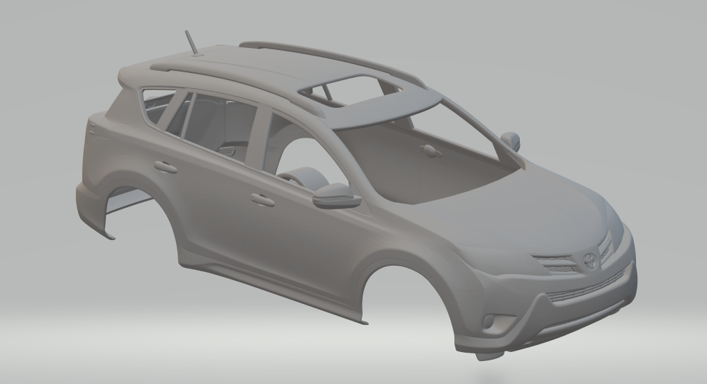 Fichier STL toyota rav 4 2015・Idée pour impression 3D à télécharger・Cults