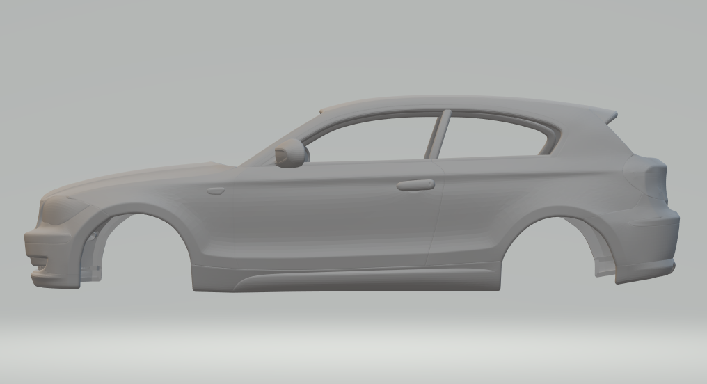 STL file bmw series 1 3 doors 09・3D printing model to download・Cults