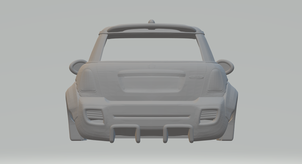 STL file mini john cooper works custom・3D printing idea to download・Cults
