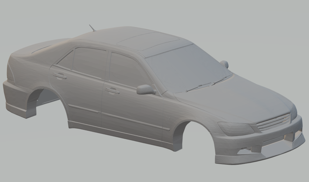 STL file Toyota altezza 2004・3D printable model to download・Cults