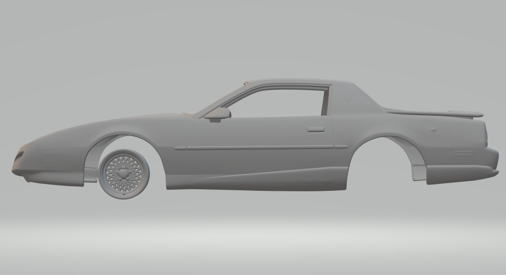 STL file pontiac firebird mk3 trans am gta 91・3D printer design to ...