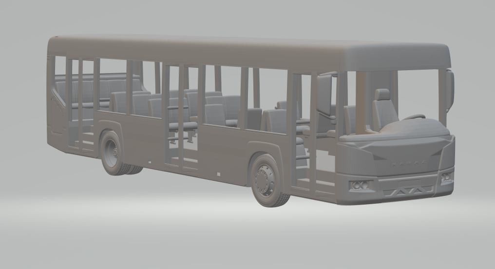 Archivo STL Autobús Kamaz・Diseño de impresión en 3D para descargar・Cults