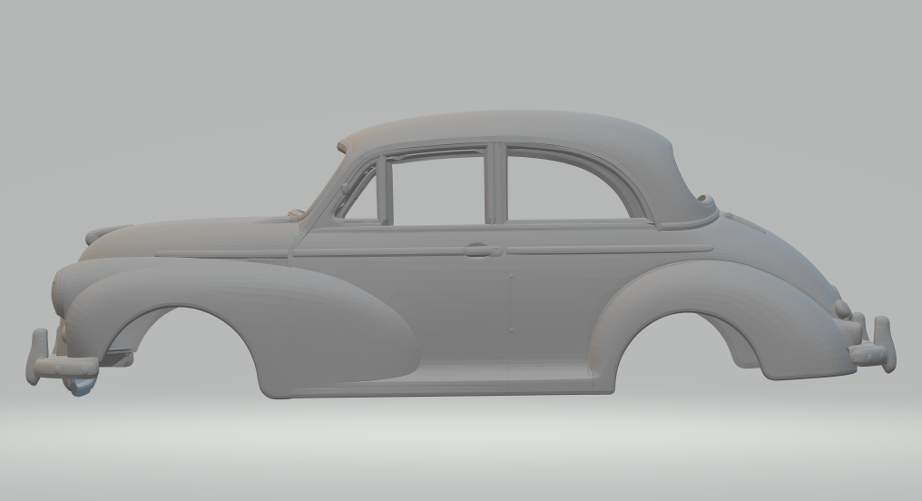 STL file Morris Minor HE 53 🚗・3D printable model to download・Cults