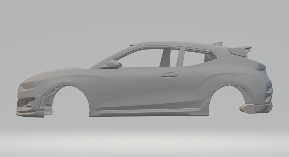 STL file hyundai veloster・3D printable model to download・Cults