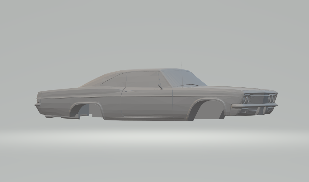 STL file Chevrolet Impala SS 66・Template to download and 3D print・Cults