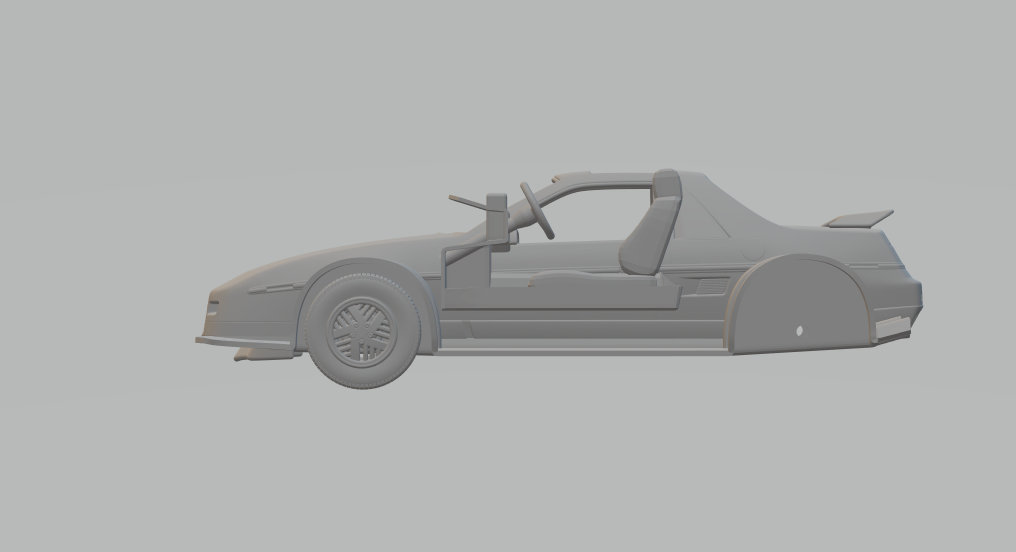 STL file Pontiac Fiero GT 1985・3D printable model to download・Cults