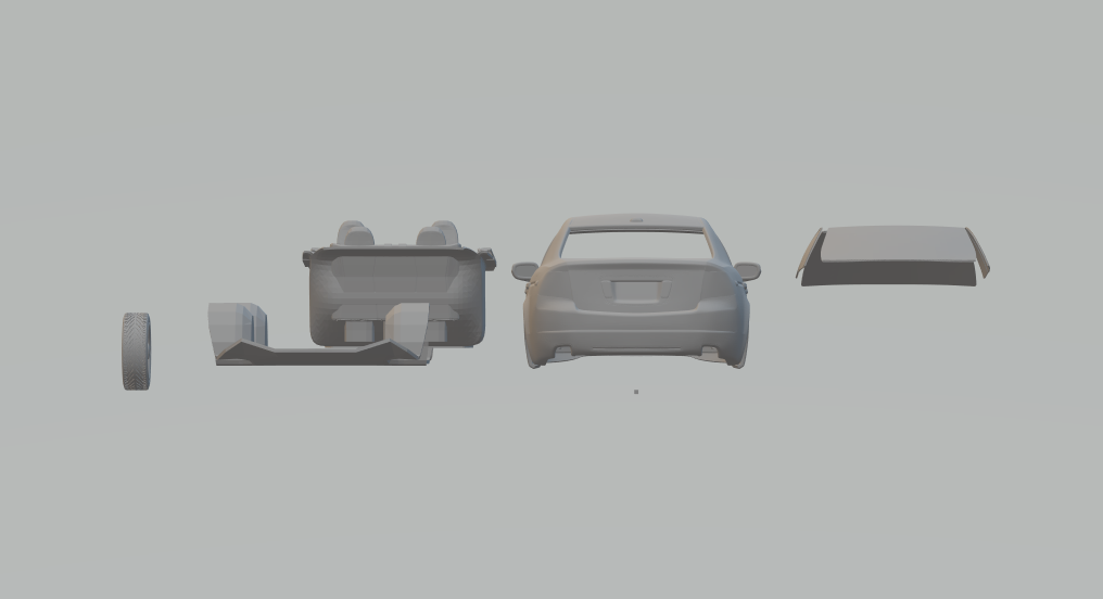 Archivo STL Acura tl 2007 🦸・Plan de impresora 3D para descargar・Cults