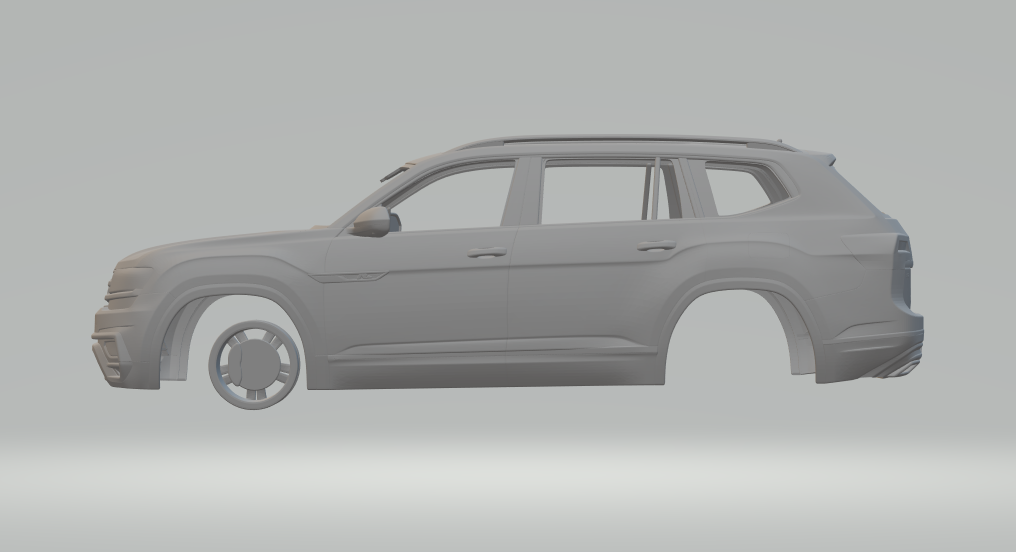 STL file Volkswagen atlas・3D printable model to download・Cults