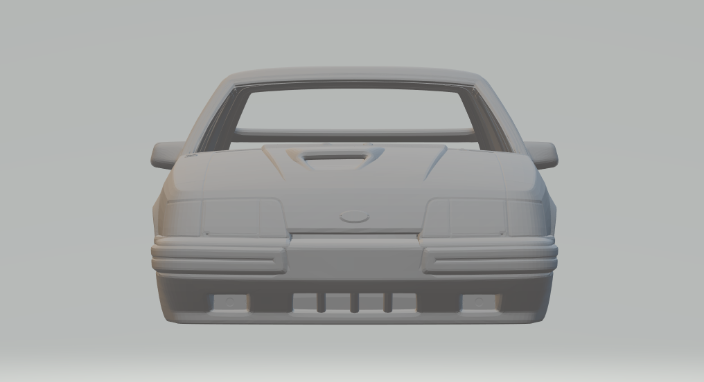 STL file ford mustang svo 86・3D printing template to download・Cults