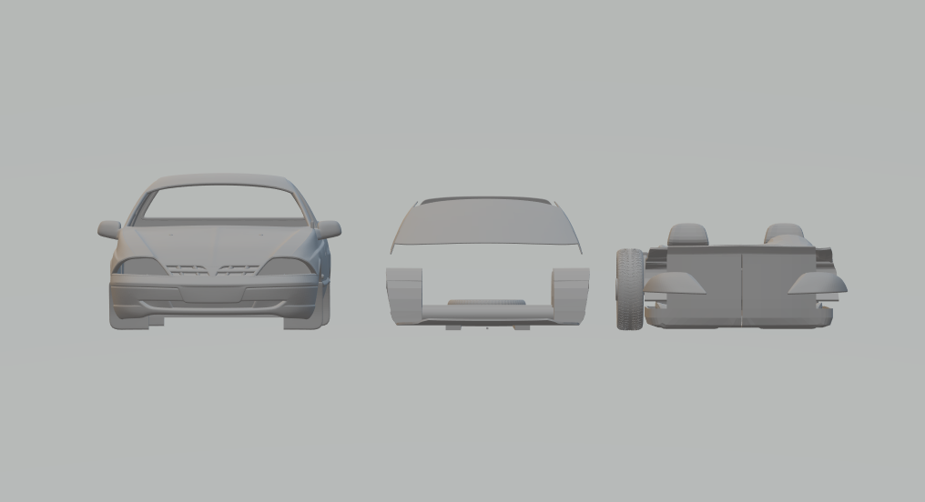 STL file Ford Falcon (AU) UTE XLS 00・3D print design to download・Cults