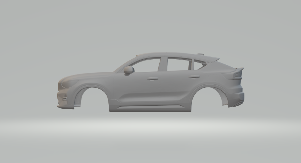 STL file volvo c40 recharge・3D printable model to download・Cults