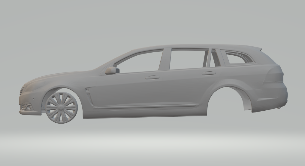 STL file holden commodore calais wagon・3D print design to download・Cults