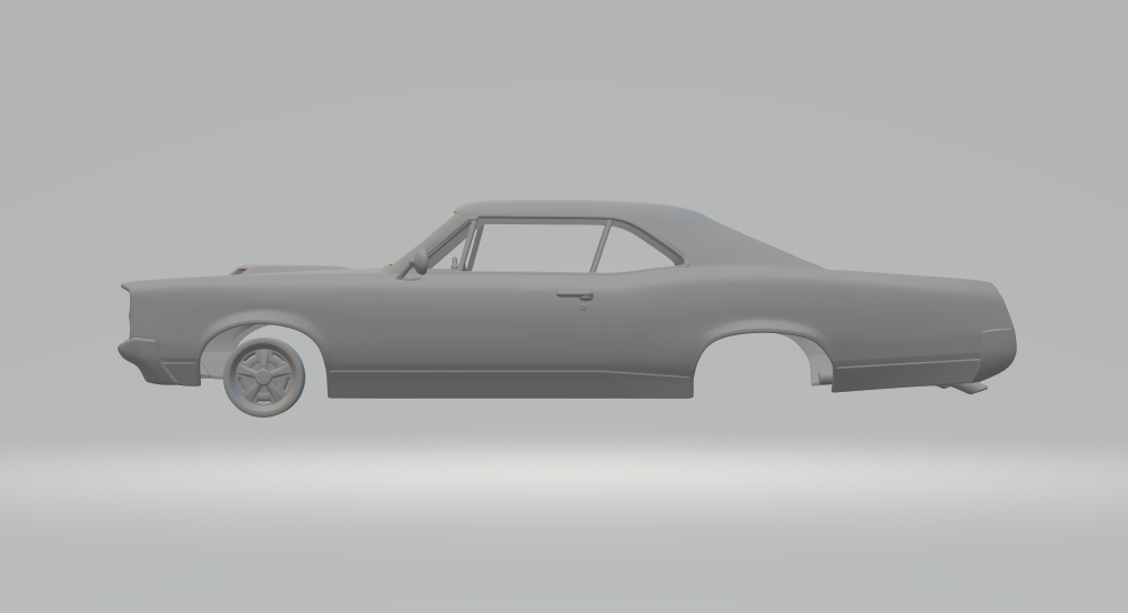 STL file pontiac gto 67・3D printing model to download・Cults