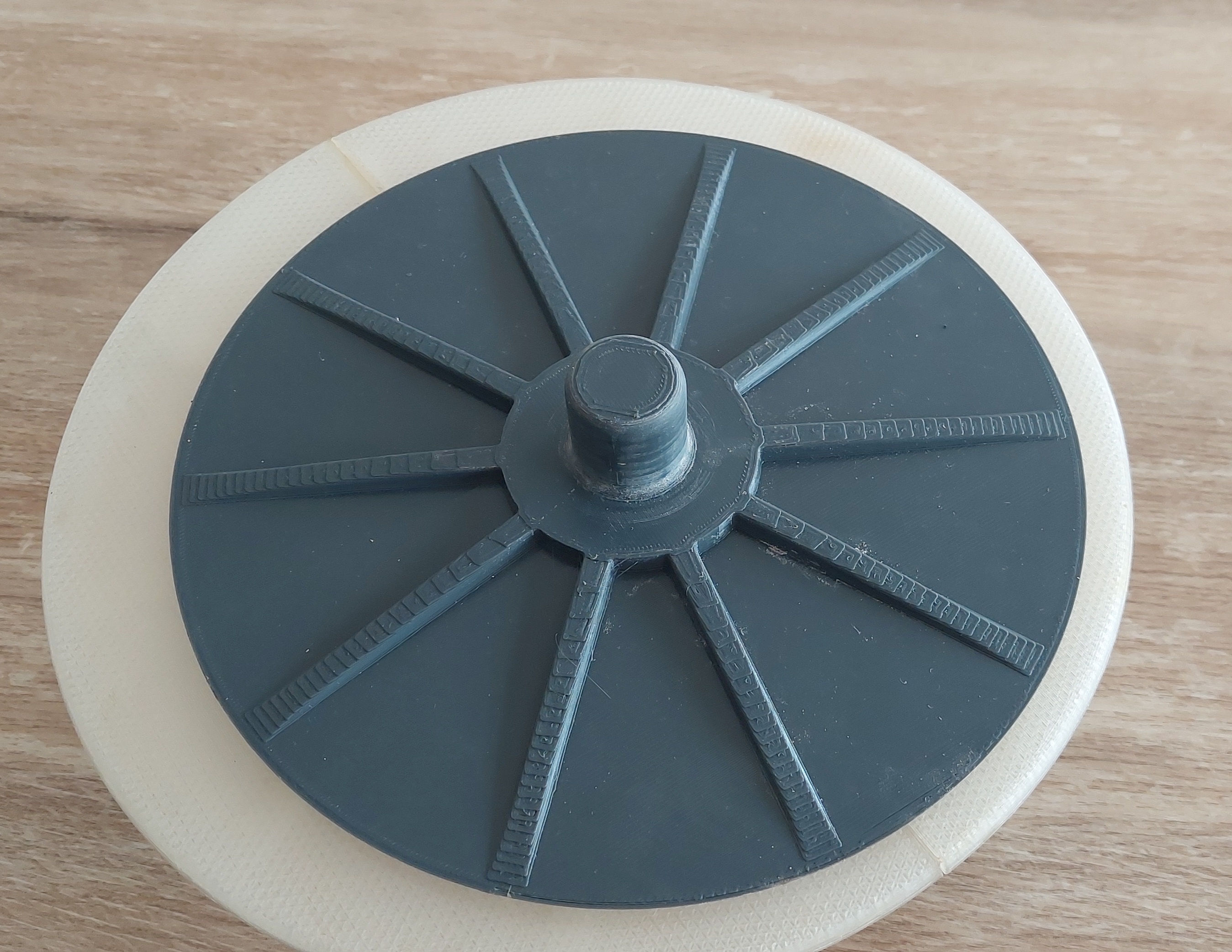 STL file Cake Stand Exhibitor Stand Base Cake 23cm 19cm・3D printing ...