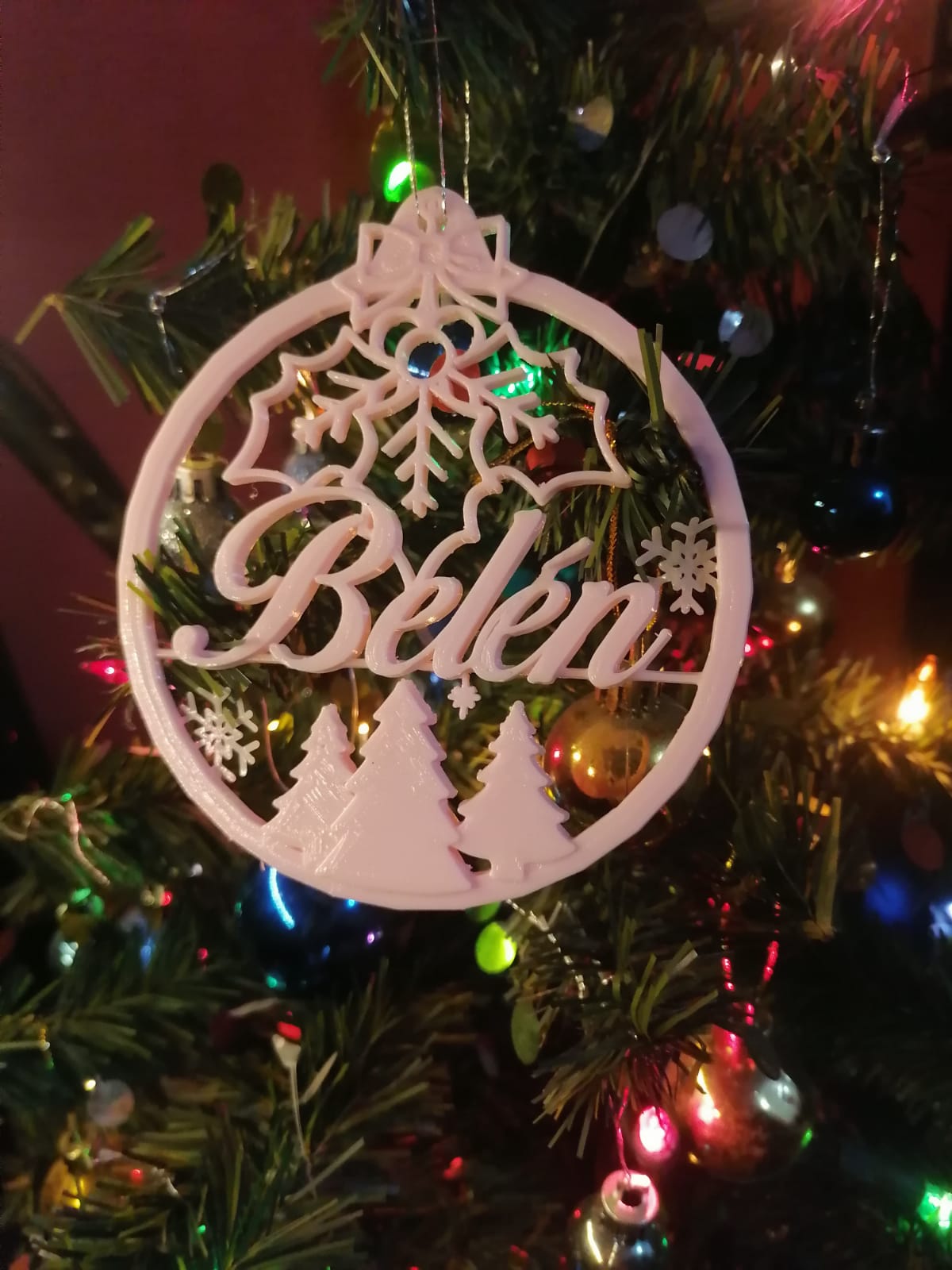 Archivo STL esferas navideñas con nombres 🏠・Modelo para descargar y ...