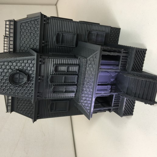 3D printer bates motel house psycho house • made with Creality Ender 3 ...