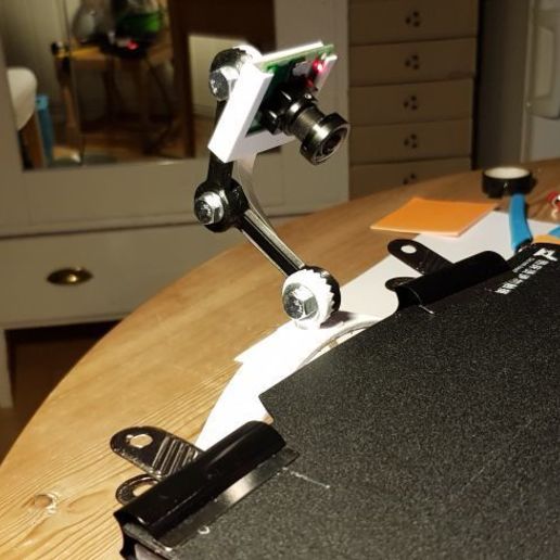 Download free 3D printer designs Ender 3 PRO Bed Mount with Mount ...