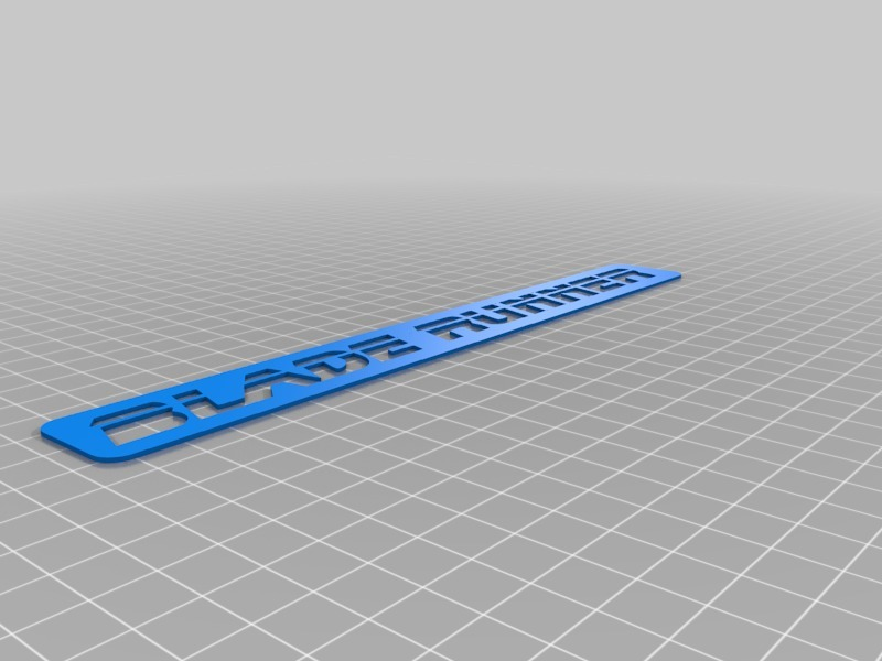 Free STL file Blade Runner Book Mark・Object to download and to 3D print ...