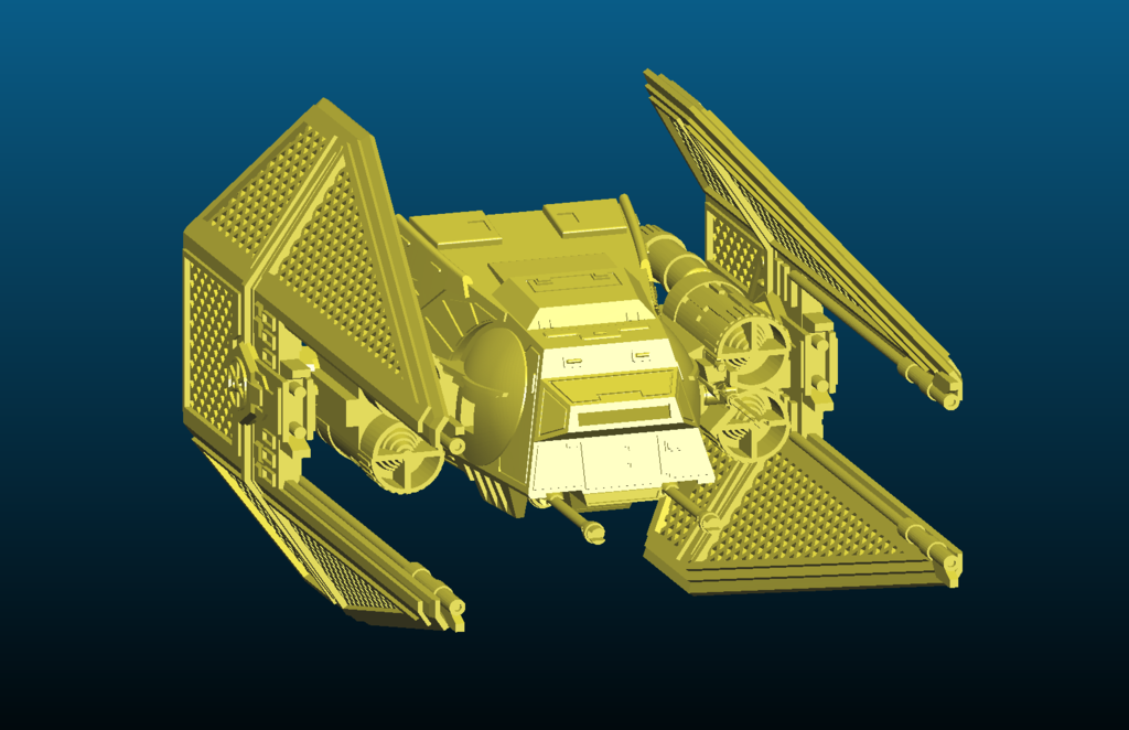 Free STL file Star Wars - AX-Wing Ugly - Terex ship - Remix ⭐・3D ...