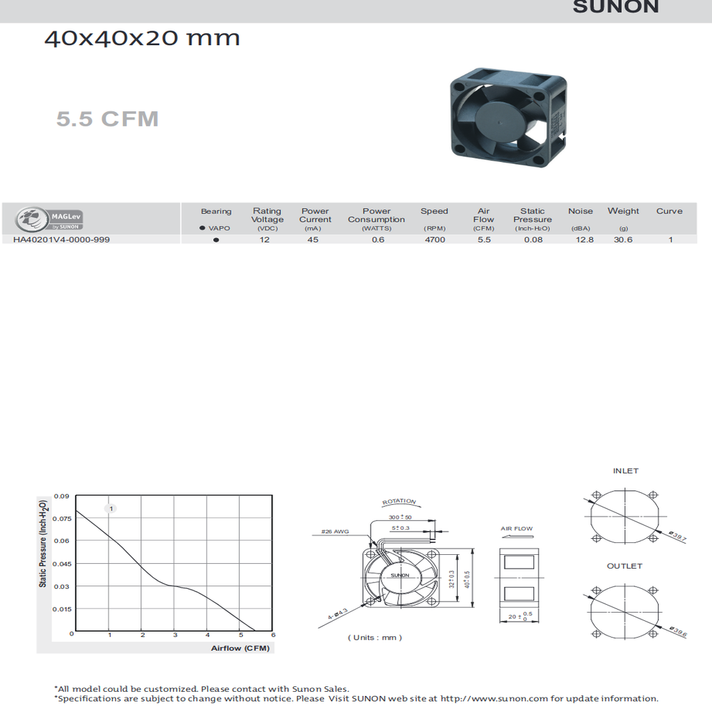 Free STL file SUNON fans specifications・3D printer model to download・Cults
