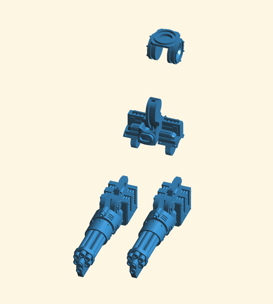 Free 3D file Double dakka for big robot・3D print design to download・Cults