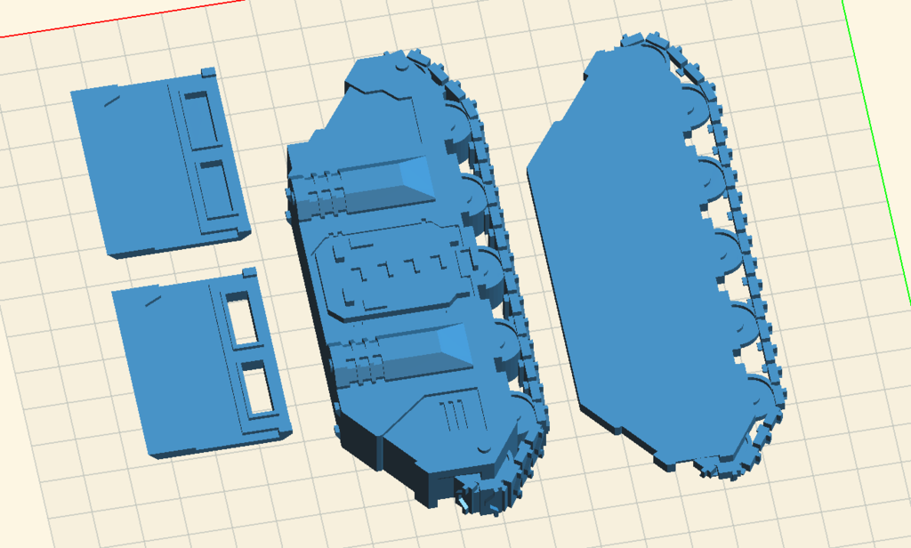 Free 3D file Grimdark Futuristic APC tank variants 🪖・3D printing model ...