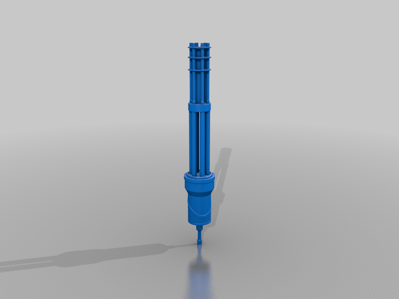 Descargar archivo OBJ gratis M134 Minigun - importado de sketchfab ...