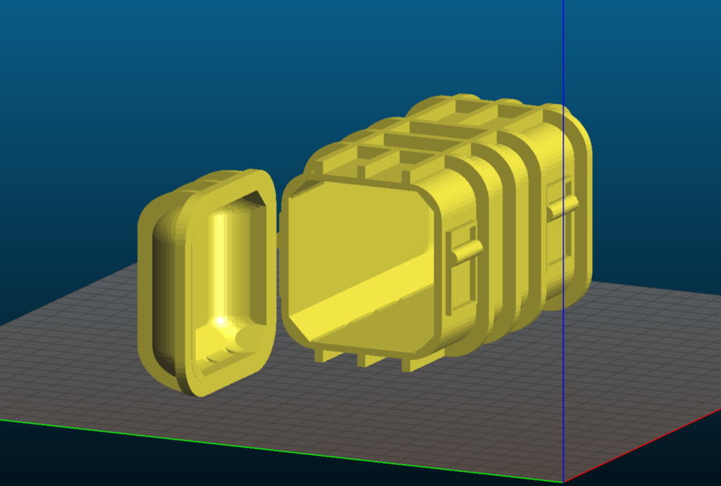 Free STL file Star Wars / Sci Fi / hollow container / crate / box for ...