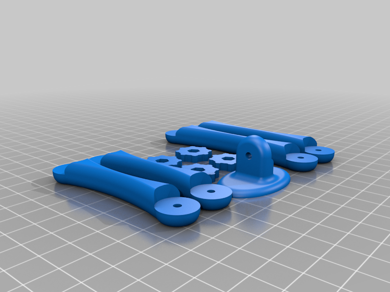 Free STL file update on the articulated action figure stand - remix ・3D ...