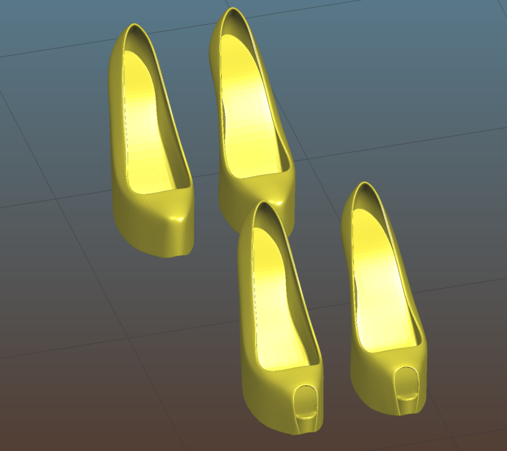 Free STL file High heels open and closed toe (female shoes) - Remix ♀️ ...