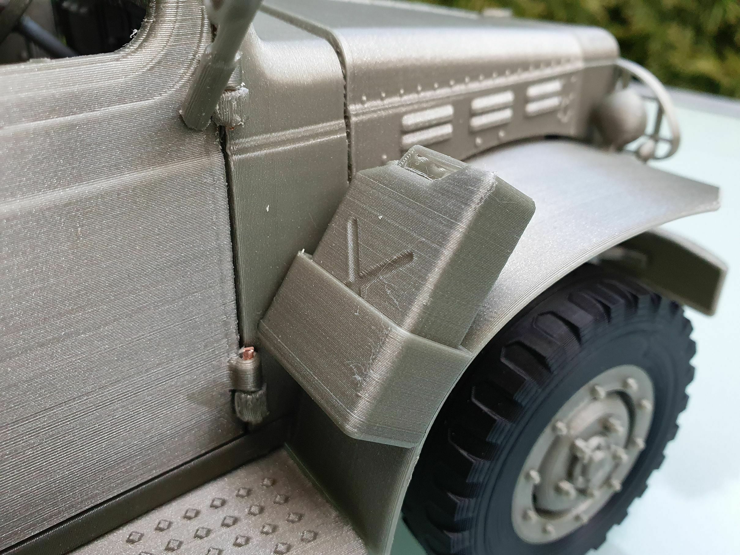 3D file Dodge WC-54 - 1/14 scale model kit 🚑・3D printing design to ...