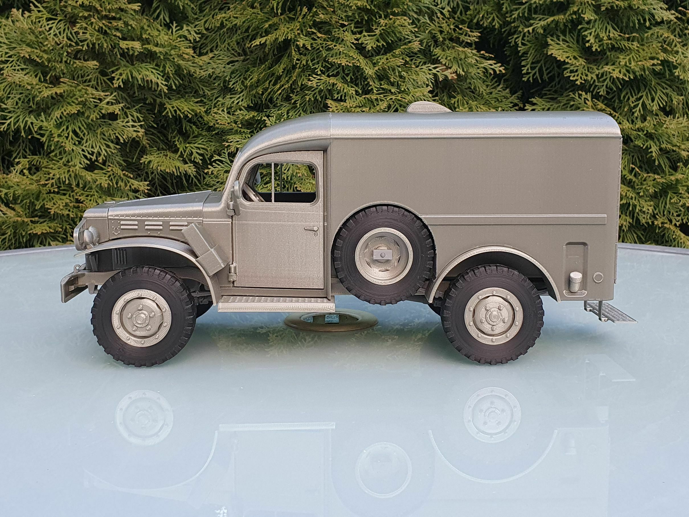 3D file Dodge WC-54 - 1/14 scale model kit 🚑・3D printing design to ...